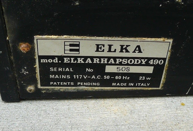 MATRIXSYNTH: Two ELKA RHAPSODY 490 STRING MACHINES