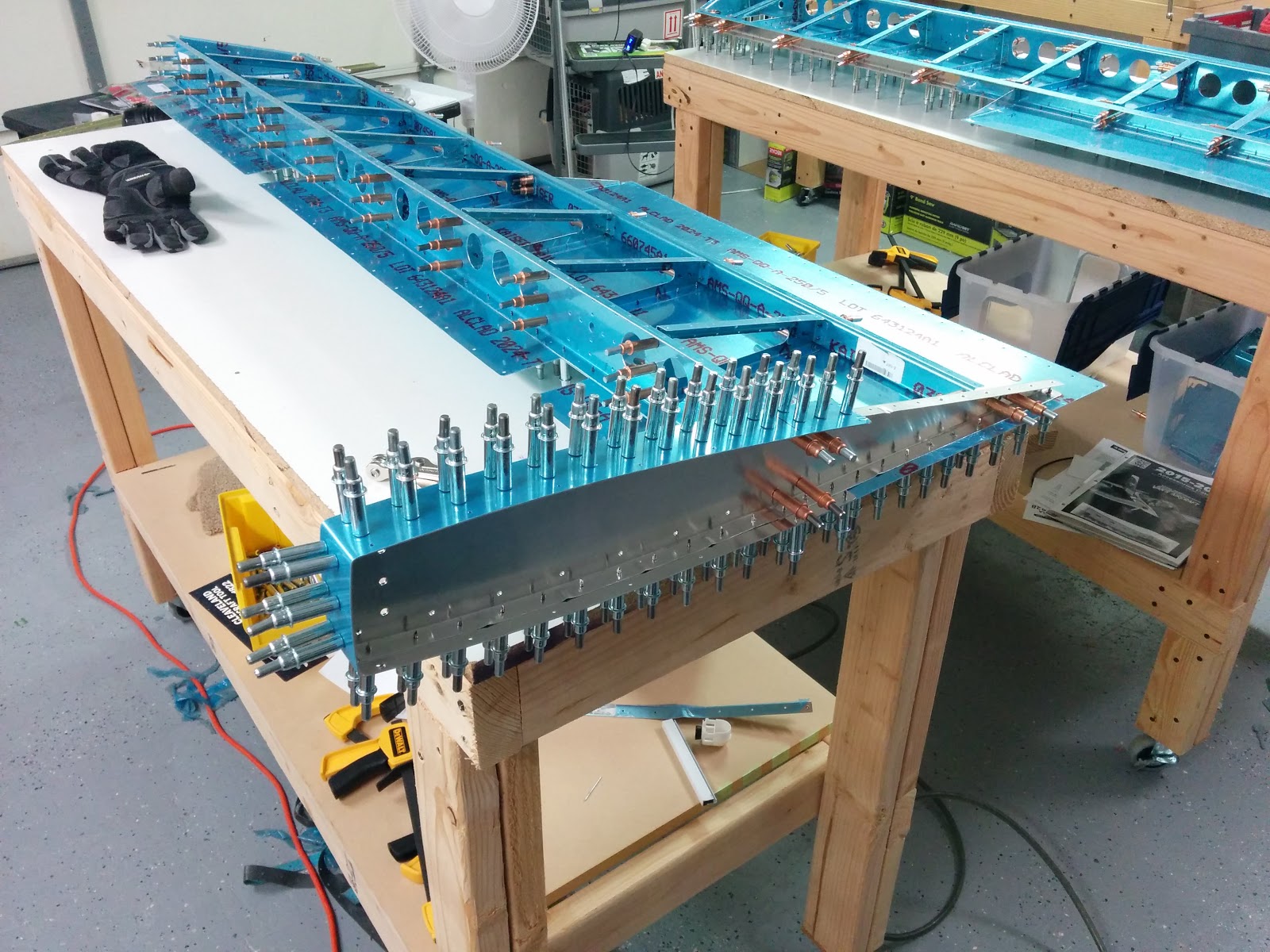 Damazio family's RV-10 project: August 2015