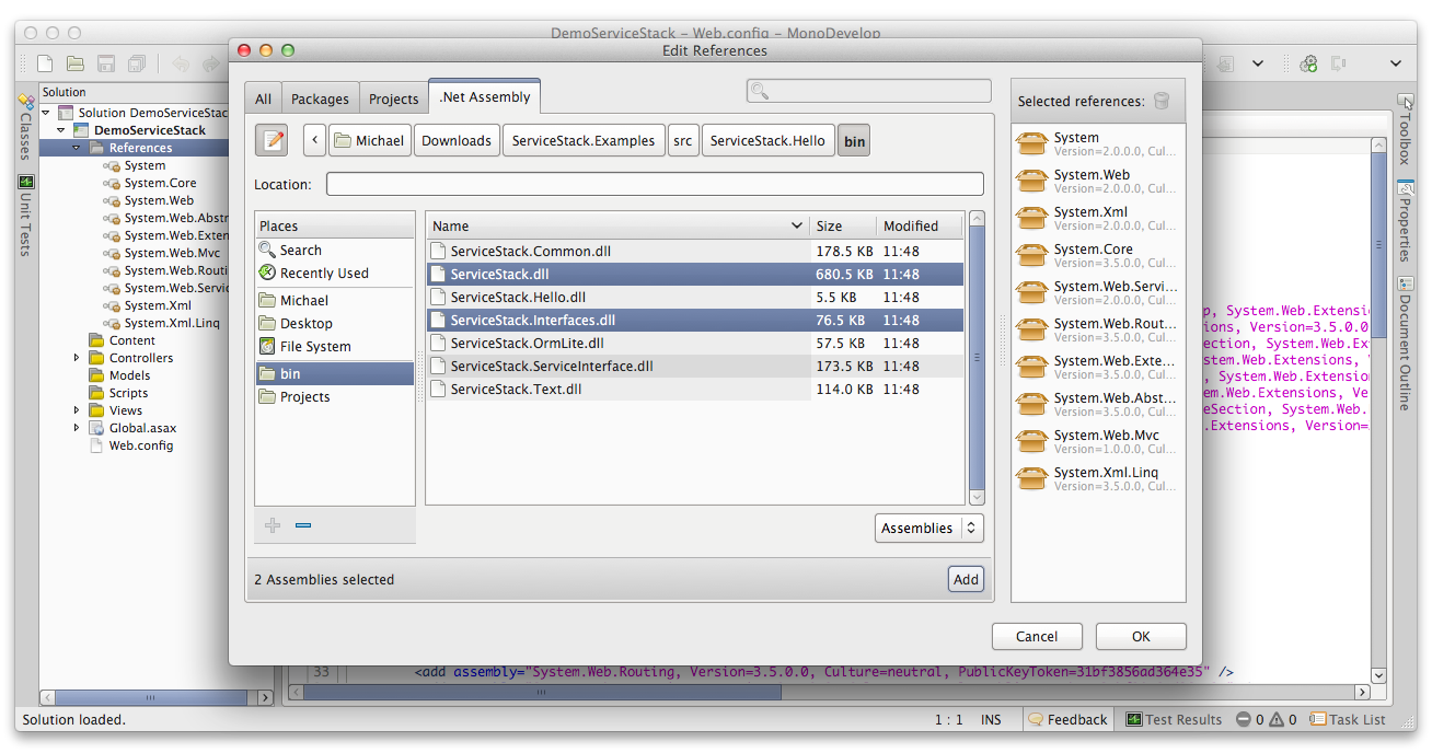 class Programmer : IEnableMuch {: ServiceStack Walkthrough. Screenshots ...