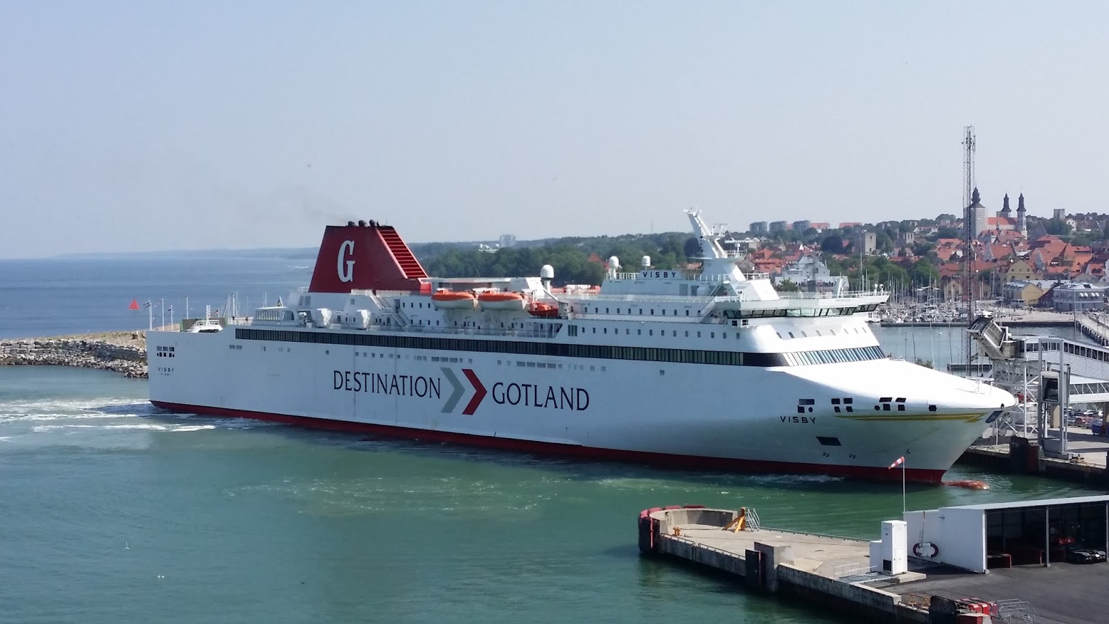 Laivakuvia matkakertomukset: M/S Silja Europan Visby- risteily 6.-8.7.2014