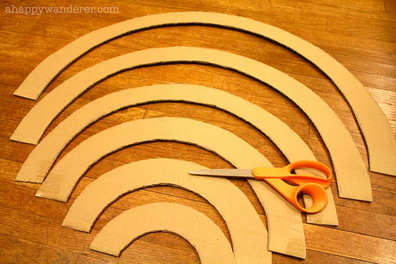 a happy wanderer: colors: building a rainbow...