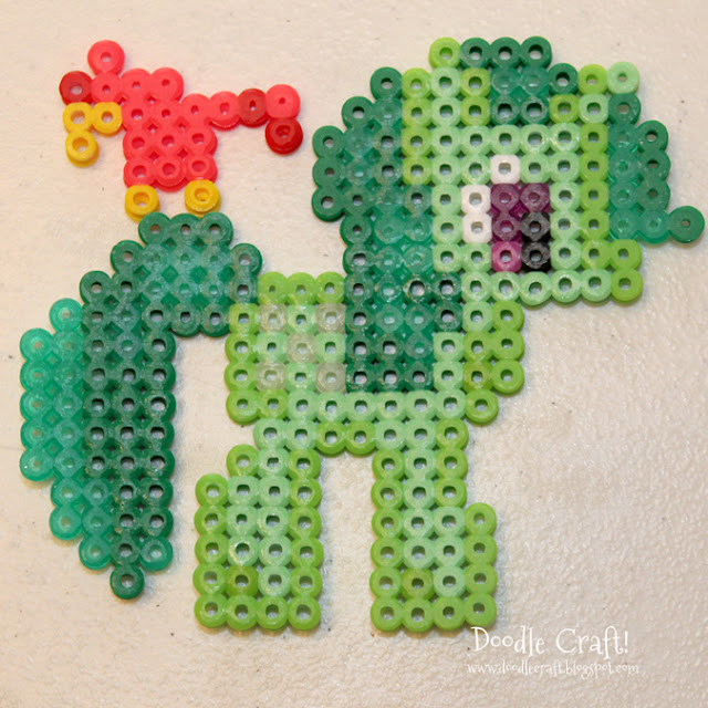 My Little Pony Perler Bead Art!