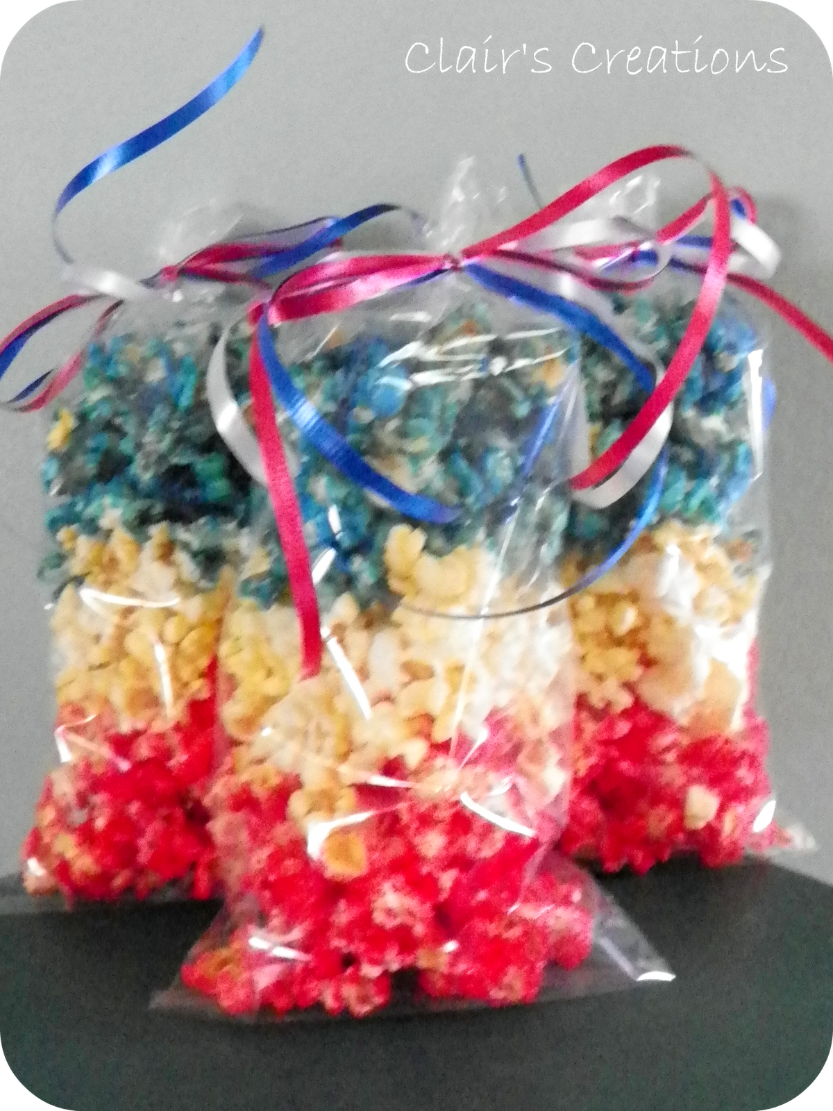 Clair's Creations: Red, White and Blue Popcorn