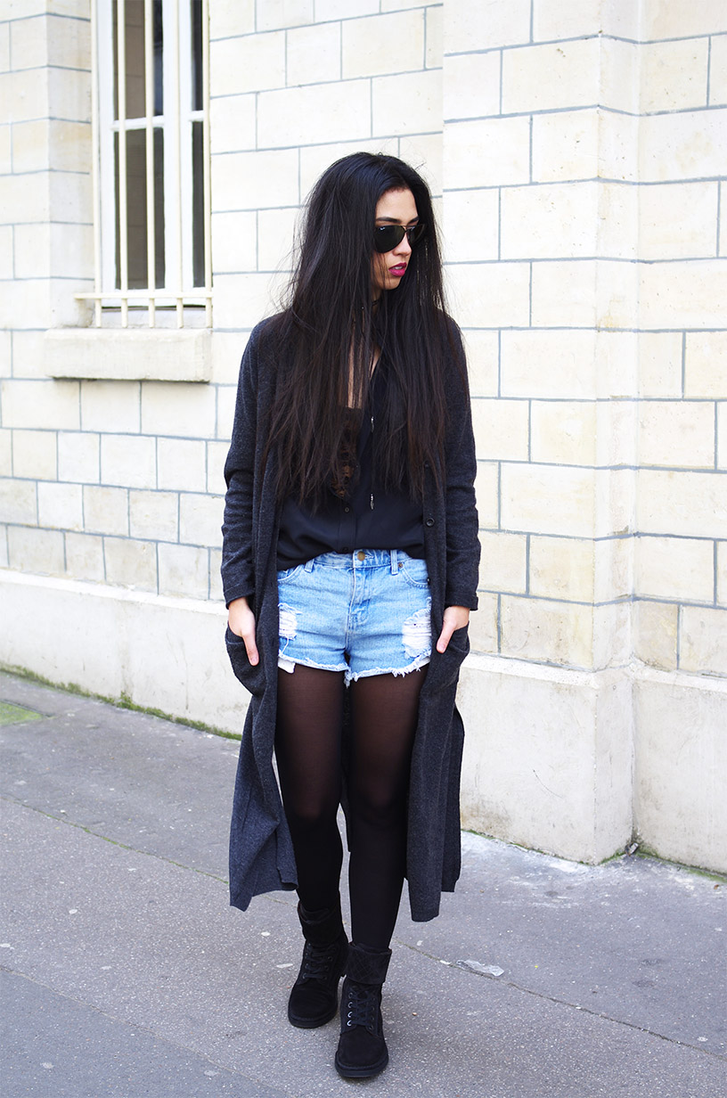 WINTER DENIM SHORTS | The Deets on E