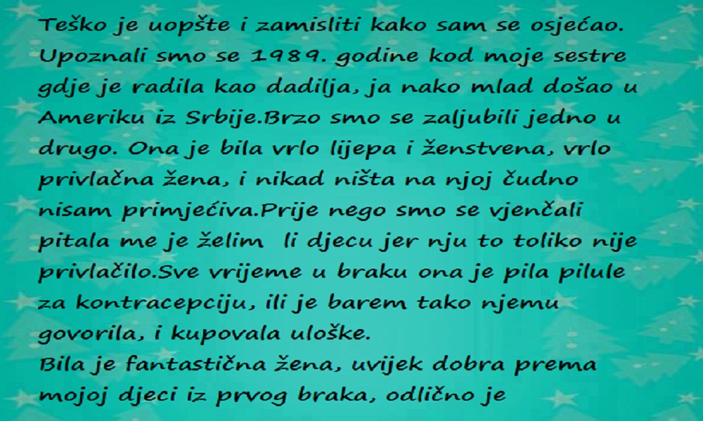Nakon 10 godina braka saznao sam ono što niko u braku ne bi volio da ...