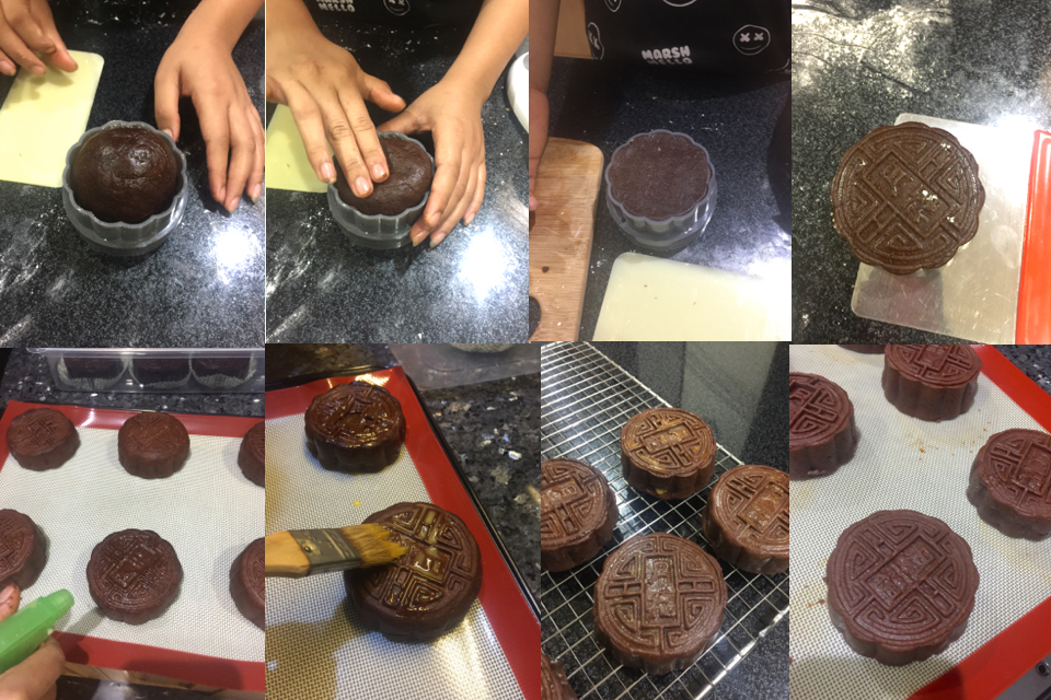 Coco's Sweet Tooth ......The Furry Bakers: 巧克力乳酪月饼 Cheesy Chocolate ...