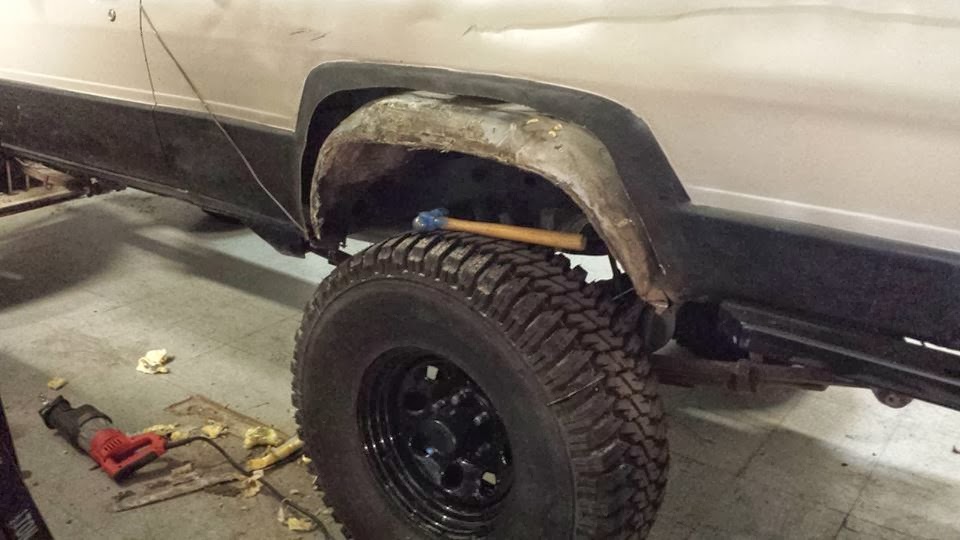 Fixing The Truck Again: Cutting Toyota Fenders Without Welding