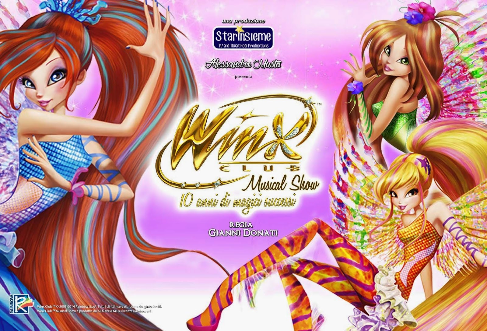 ¡Musical Winx Club por el 10º aniversario! - Winx Club Lovely