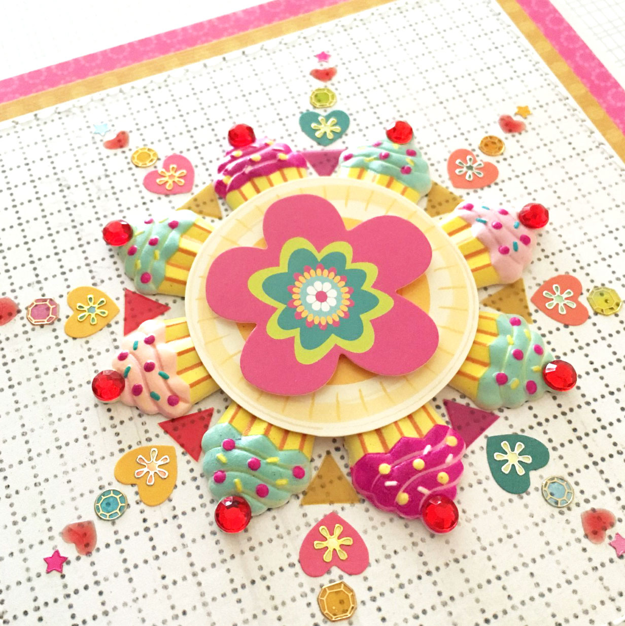 ...all the GOOD blog names were taken...: did she say, "cupcake mandala"??!