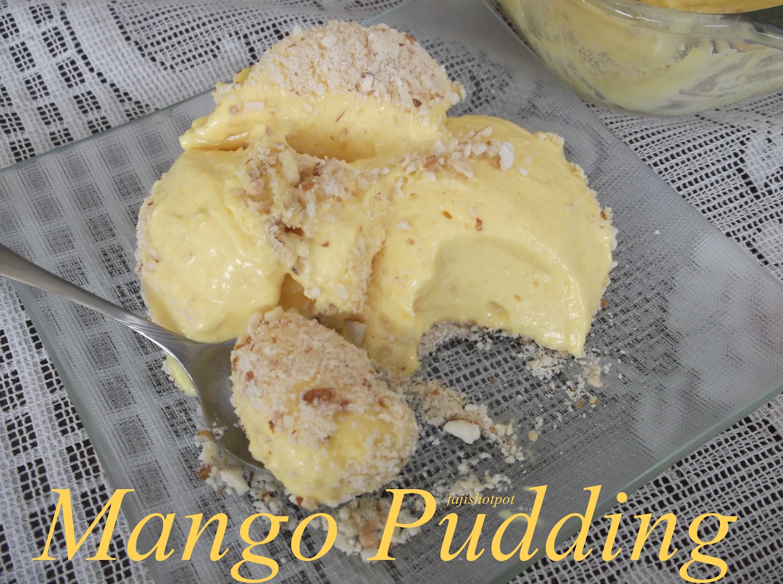 Faji's Hot Pot: Mango Pudding