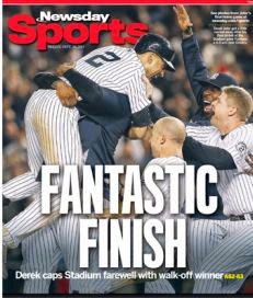 XM MLB Chat: Jeter front and back Newsday covers, Fri., Sept. 26, 2014