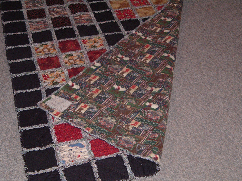 My Patchwork Quilt: MARIE'S WESTERN RAG QUILT