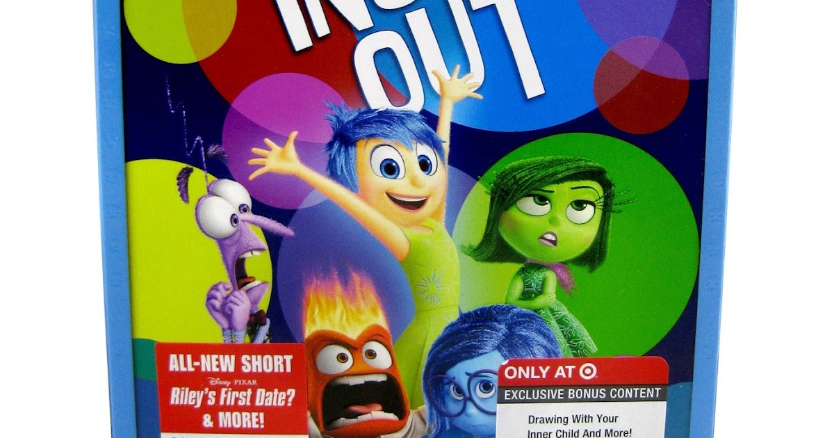Dan the Pixar Fan: Inside Out: Blu-Ray Review (Target Edition)