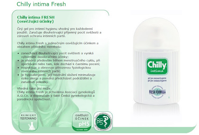 Brunette's world: Chilly gel intima - Fresh