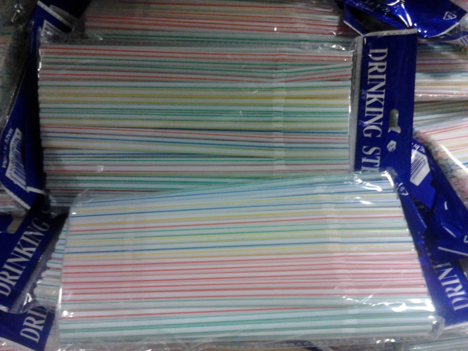 Produk Hidangan - Straw Atau Penyedut Minuman Berwarna - Pemborong Dan ...