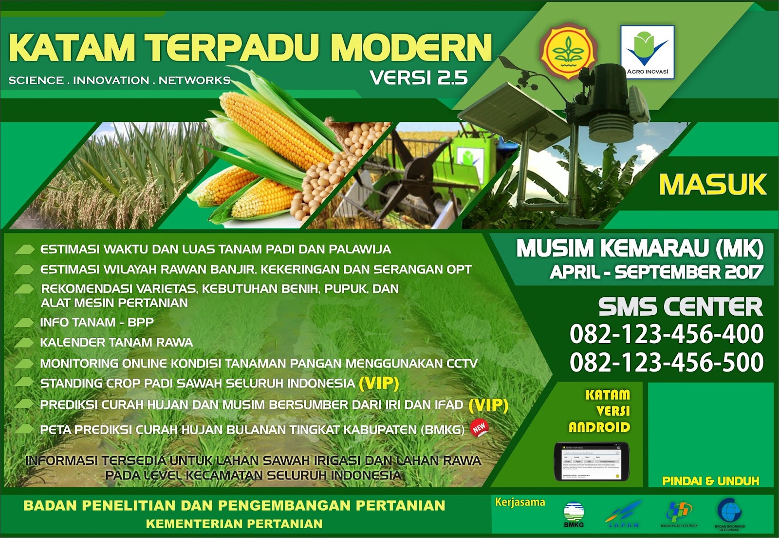 Aplikasi Kalender Tanam Terpadu (KATAM) ~ AfandiEkaPutra