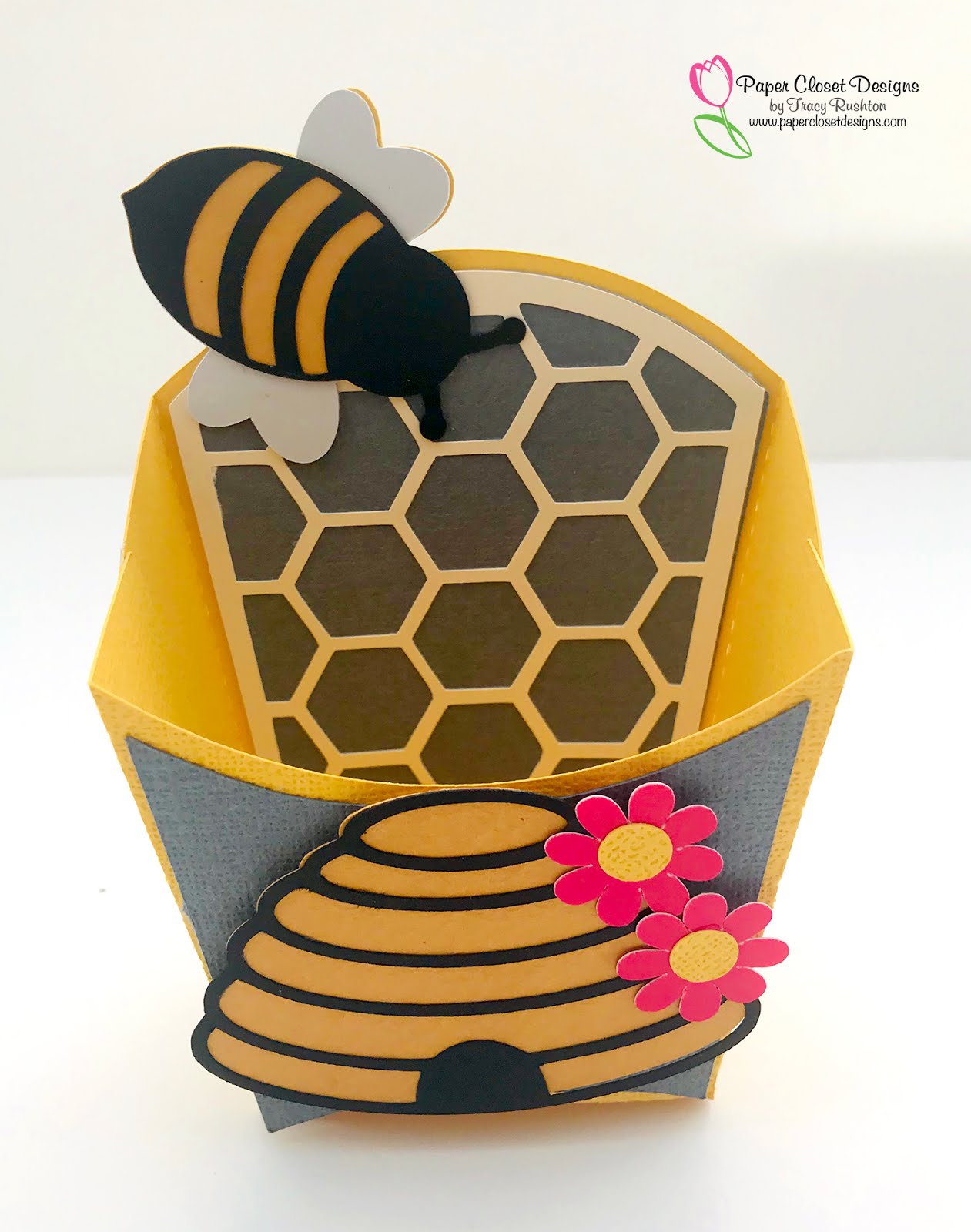Bee-utiful Boxes and a card | Idea Closet
