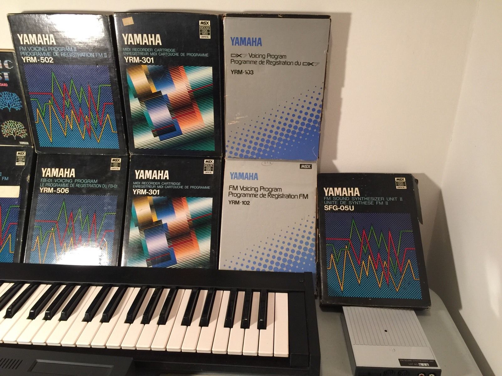 MATRIXSYNTH: Yamaha CX5M Music Computer SFG-05U FM Synthesizer SYK-10 ...