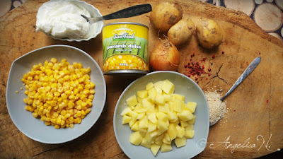 Angel's food: Supa rece de porumb Sun Food cu seminte crocante de susan