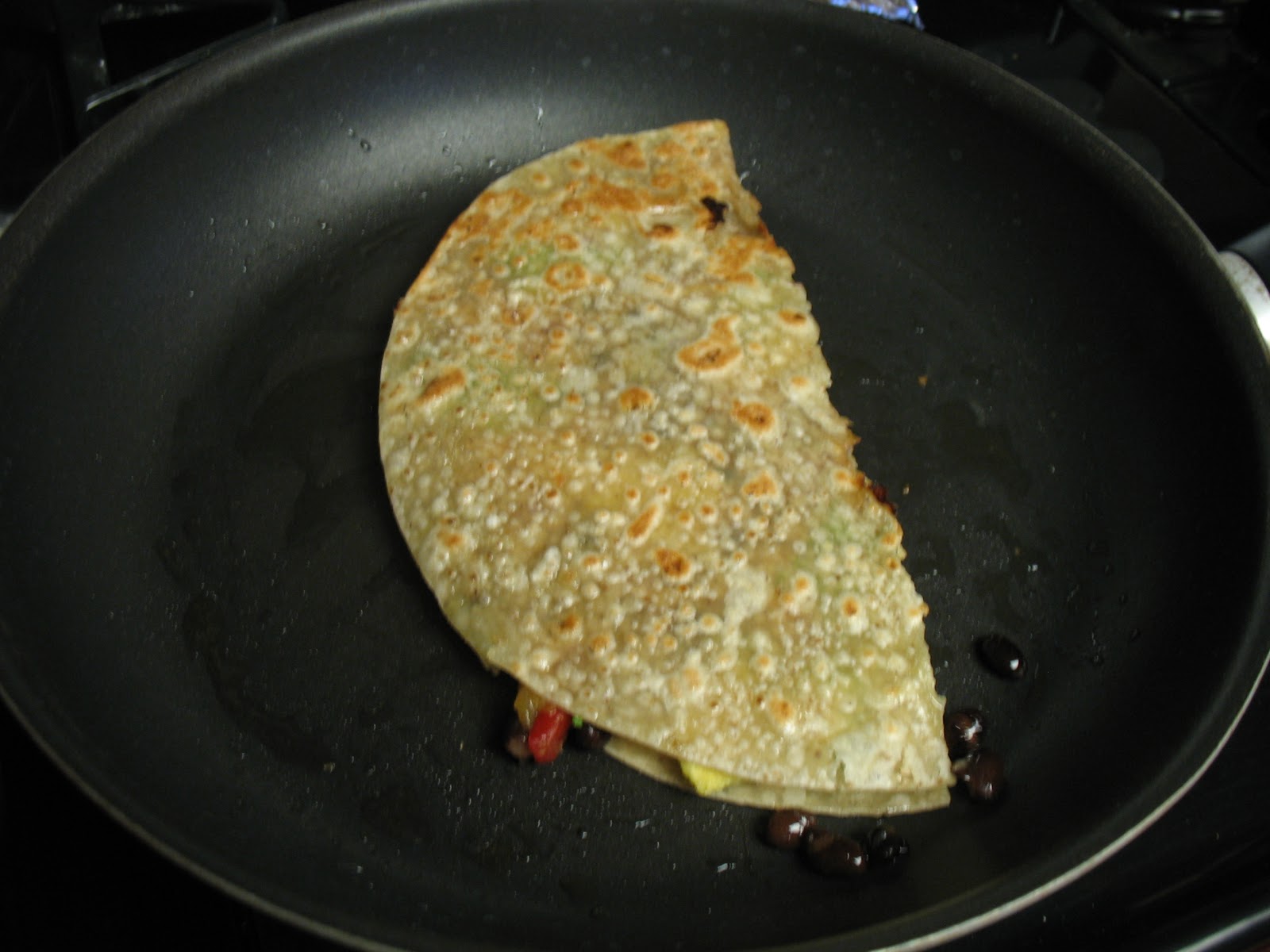 Cheeky Caprice: Sweet & Spicy Black Bean Quesadillas