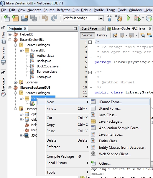Practical Software Example Of Java Swing Desktop Application Without 6491