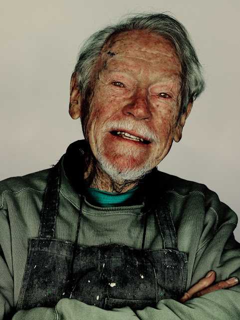 Mr Elbank: Pigment.. Artists Mr Guy Warren.. 91 Years Young...