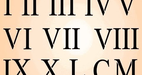 Tutor de 3º E.P.: Números romanos