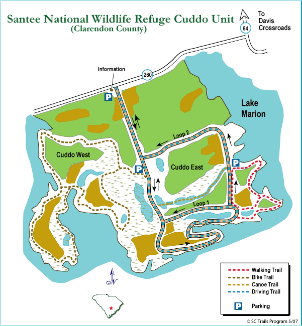 Summerton S.C. Blog: Cuddo Unit of the Santee National Wildlife Refuge ...