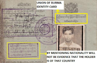 Impact of Identity Card on Myanmar Democracy Process | ႐ိုဟင္ဂ်ာ လူမ ...
