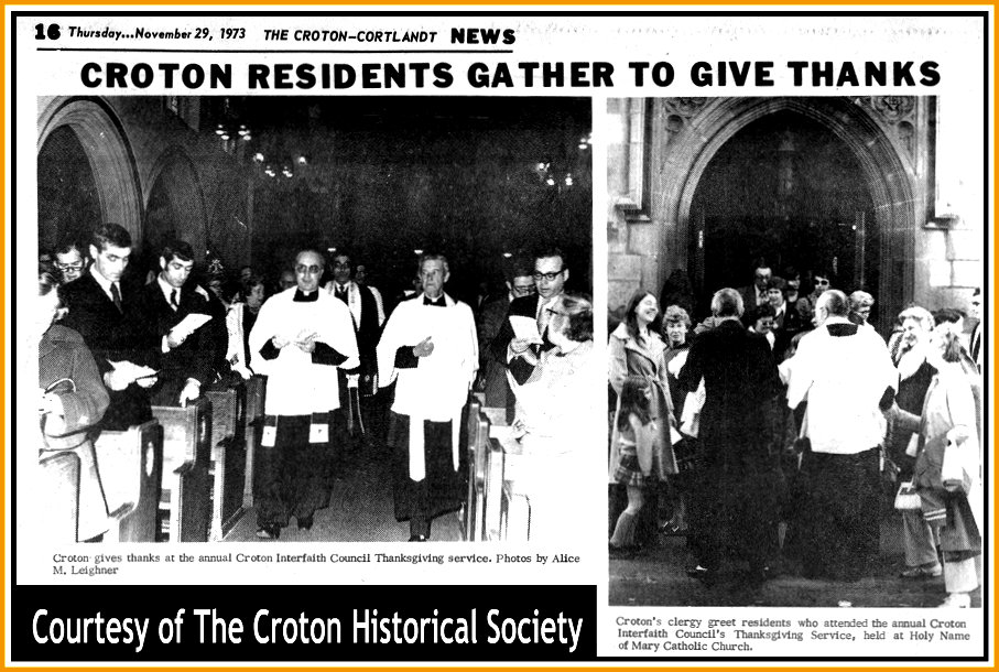 EverythingCroton: PART 2, A CROTON THANKSGIVING 1973, INTERFAITH ...