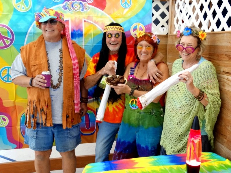 WINTER RANCH ACTIVITIES: Hippie Theme Party