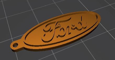 Ford Logo 3D Printer