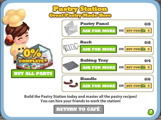 Cooking Tale: Pastry Station