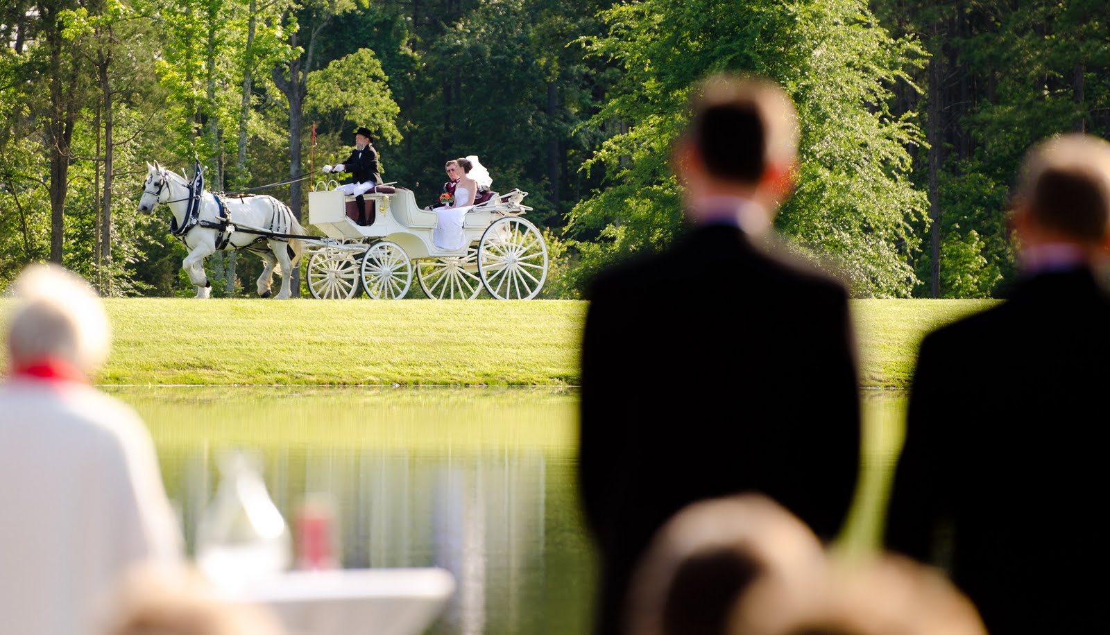 NC Triangle Weddings Blog: Len and Kristy Marry at Pine Lake Pavilion ...