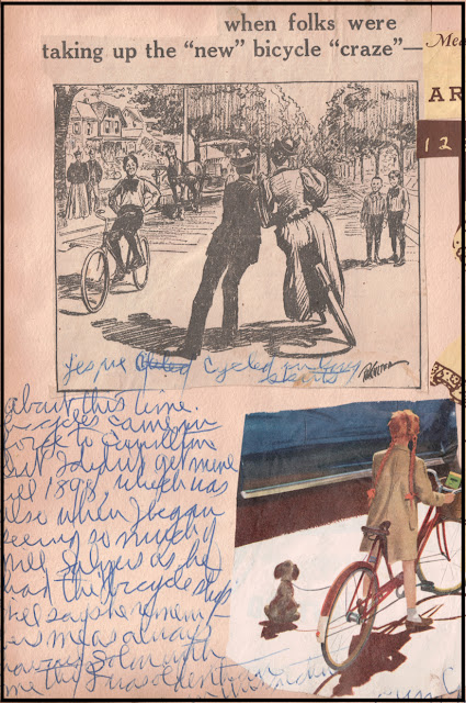 72 Scrapbooks: Bicycles! More Than Transportation for Women in the 1890s
