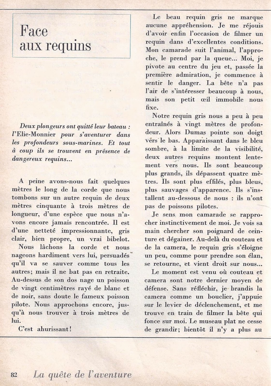 école : références: Lecture CM1 : La quête de l'aventure (4 textes)