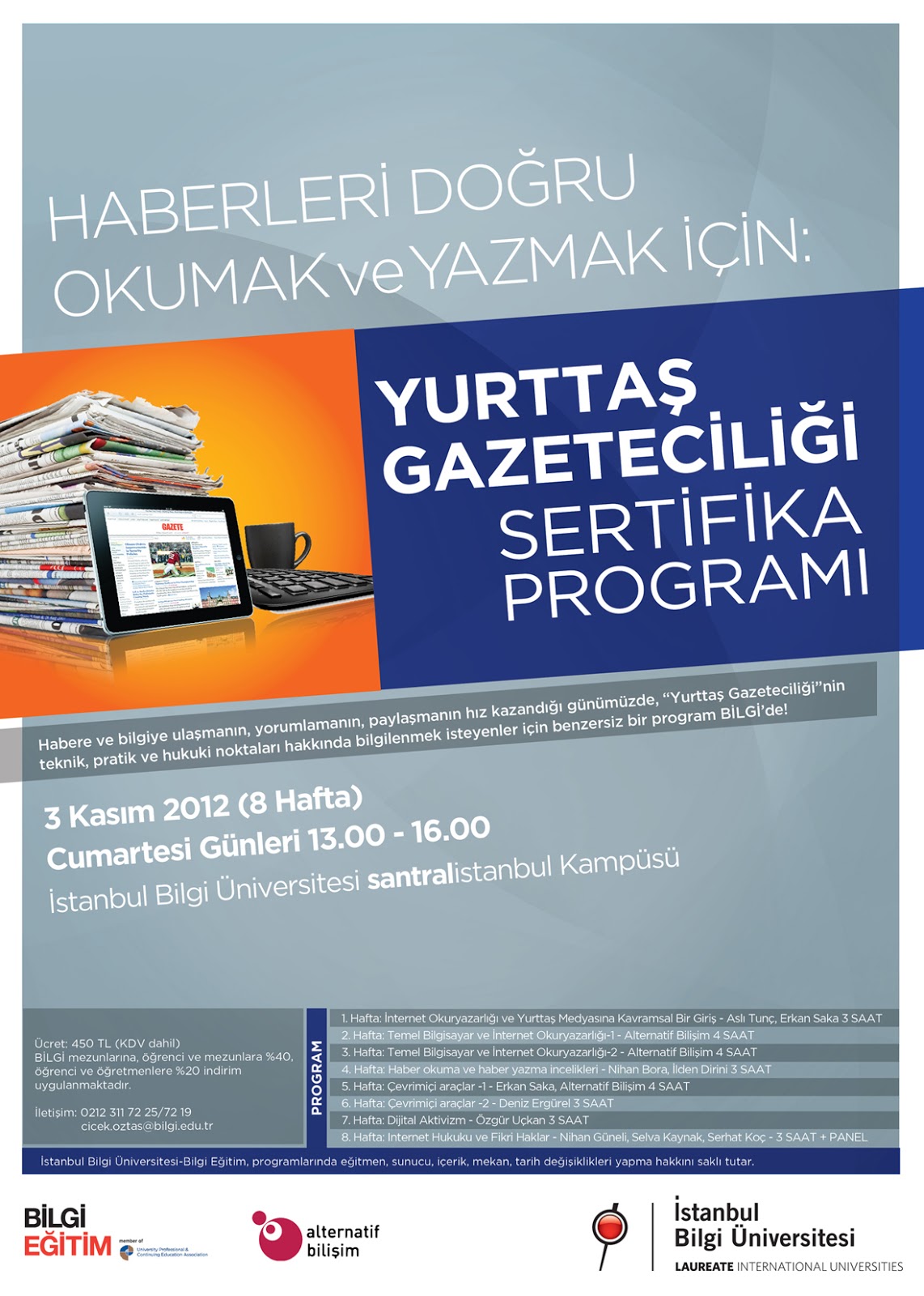 Evet, Yurttaş Gazeteciliği Yeni Dönemi başlıyor… 3 Kasım’da… # ...