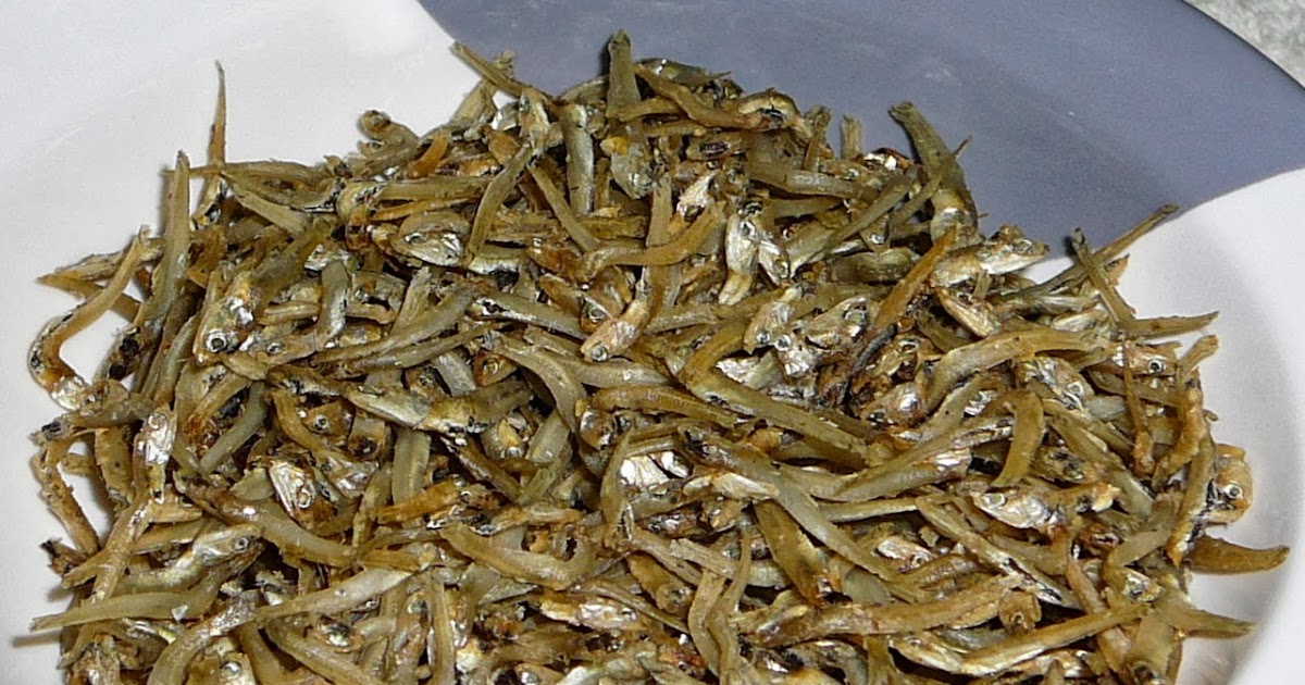 Dried Silver Fish, Daing na Dulong, Teri Asin