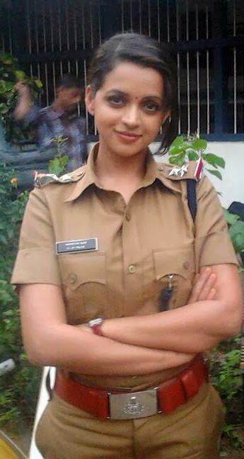 Malayalam actress in Police Dress - Chirikum Thaliga