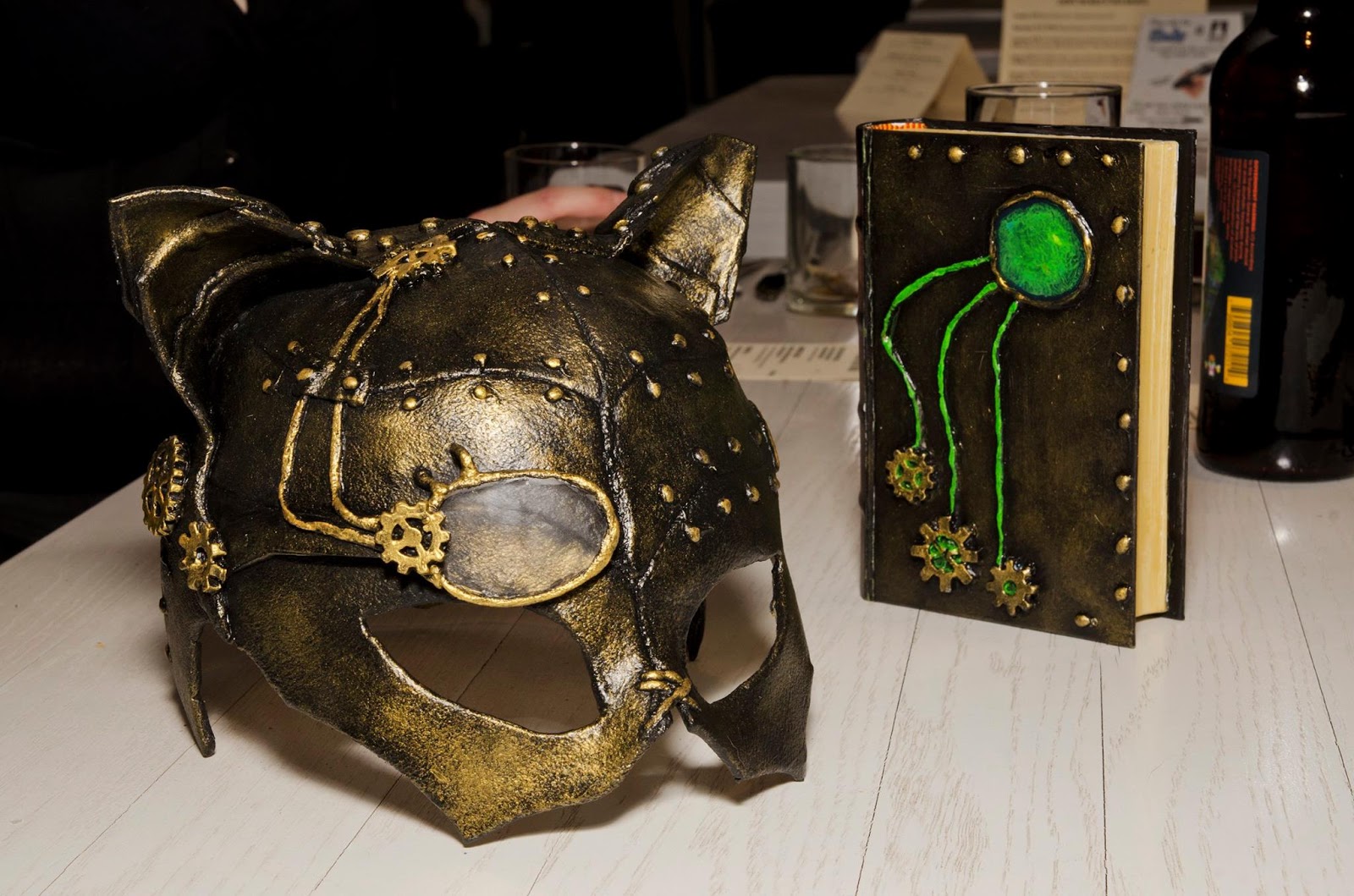 Manabizzle Creations: Steampunk Cat Mask Tutorial
