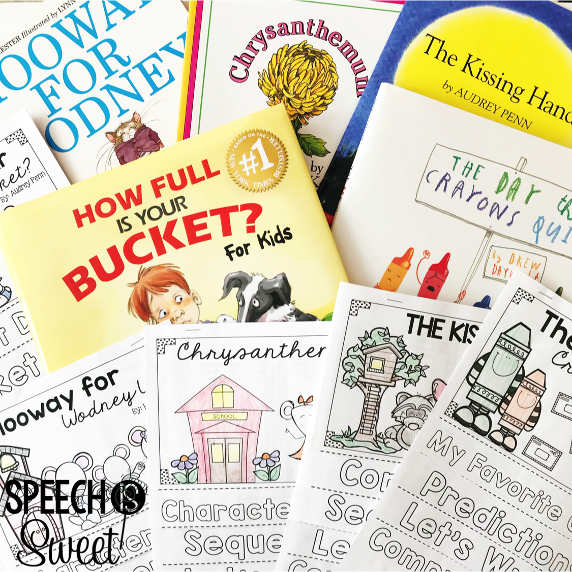 August Literature Flip Books - Speech is Sweet