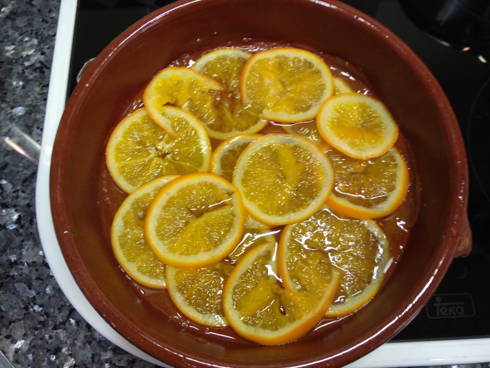 Cocinando con Mary y Javi: VOLTEADO DE NARANJA