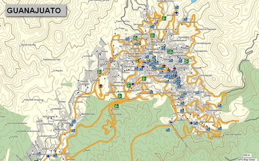 geografia de la ciudad de guanajuato