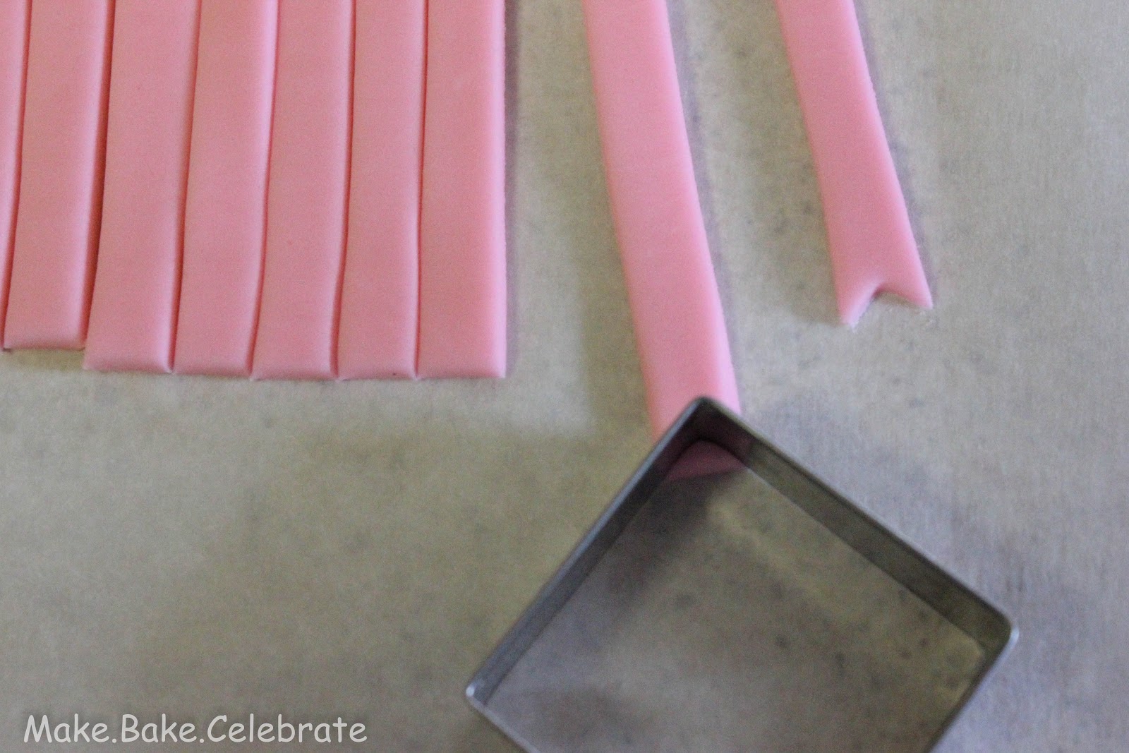 MBC: Fondant Awareness Ribbons + Packaging Cupcakes