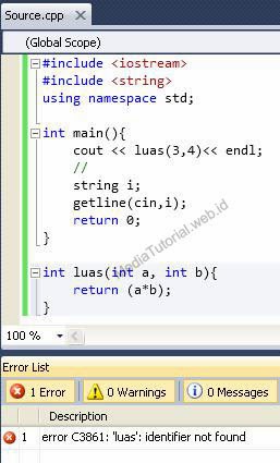 C++ No.9: Apa itu Function Declaration? Apa itu Function Definition ...