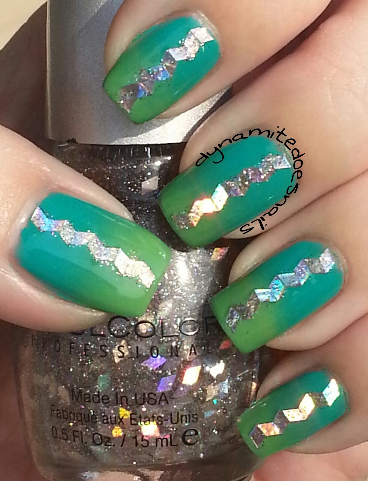Dynamite Does Nails: Diamond Studded