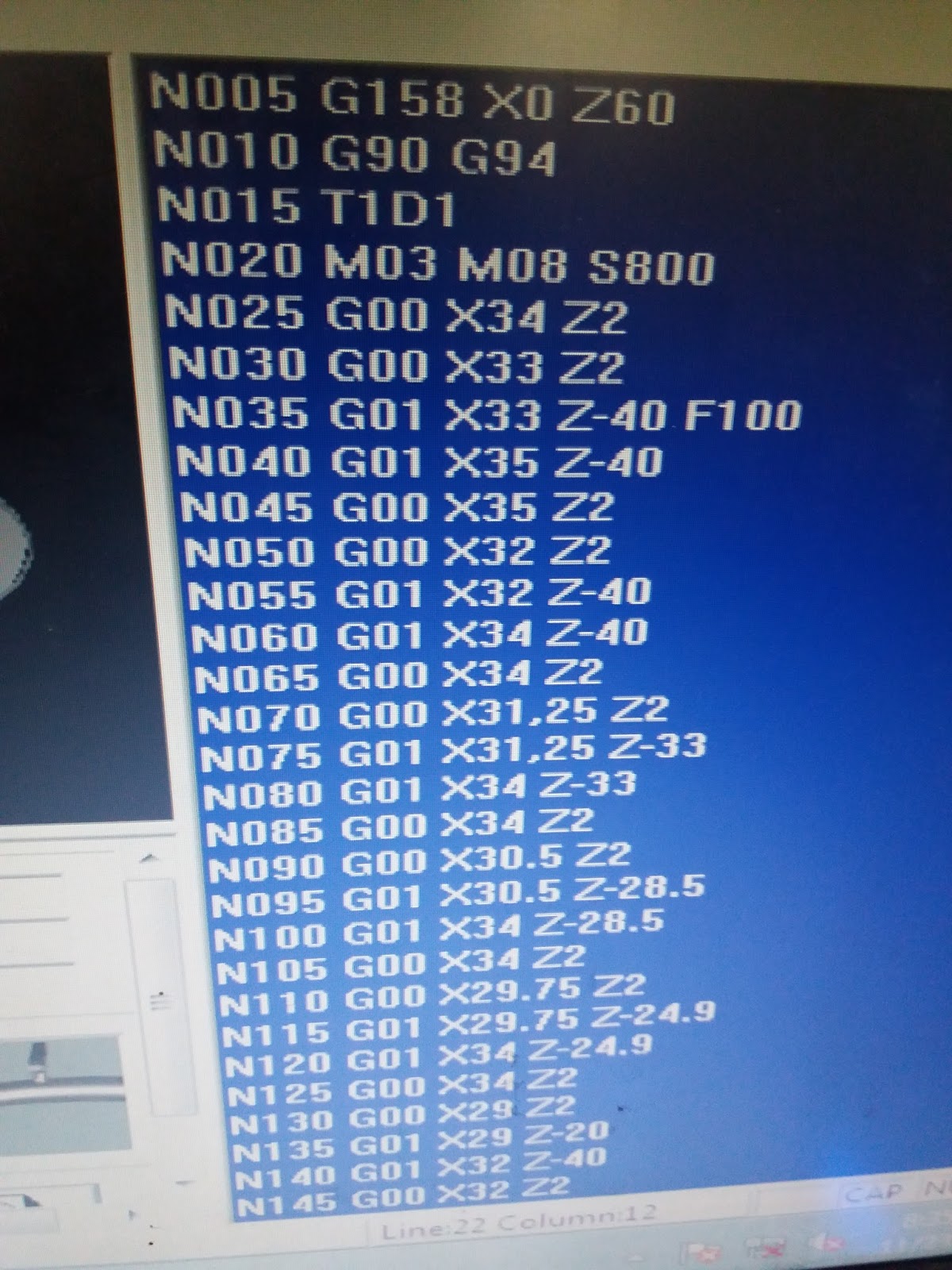 Program Kode M & G Pada Mesin CNC Frais