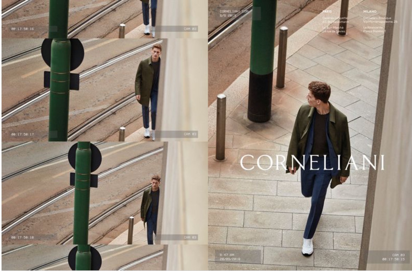 DIARY OF A CLOTHESHORSE: Corneliani S/S 19 AD Campaign