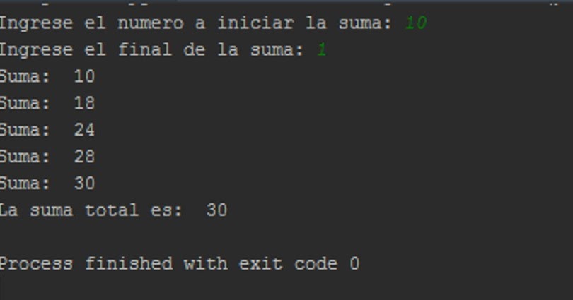 ISC Sauceda Carolina: Programa que suma un rango de números en ...