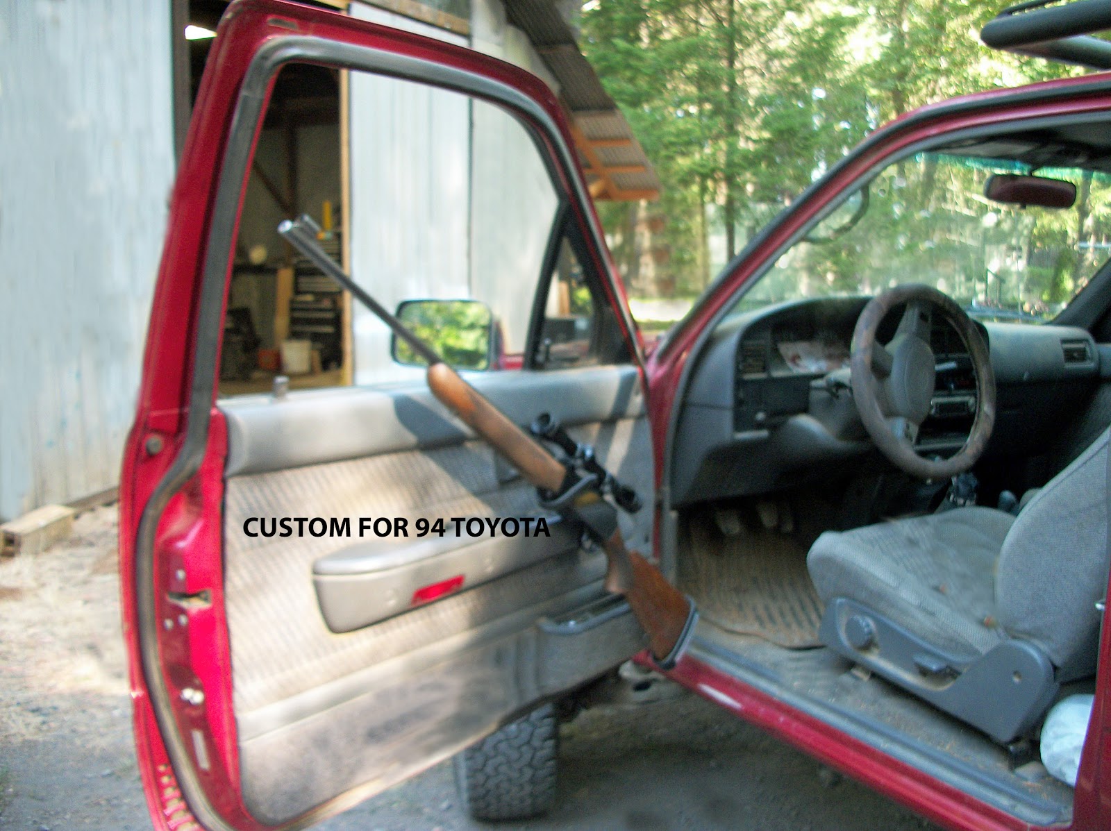 Custom Truck Rifle Racks